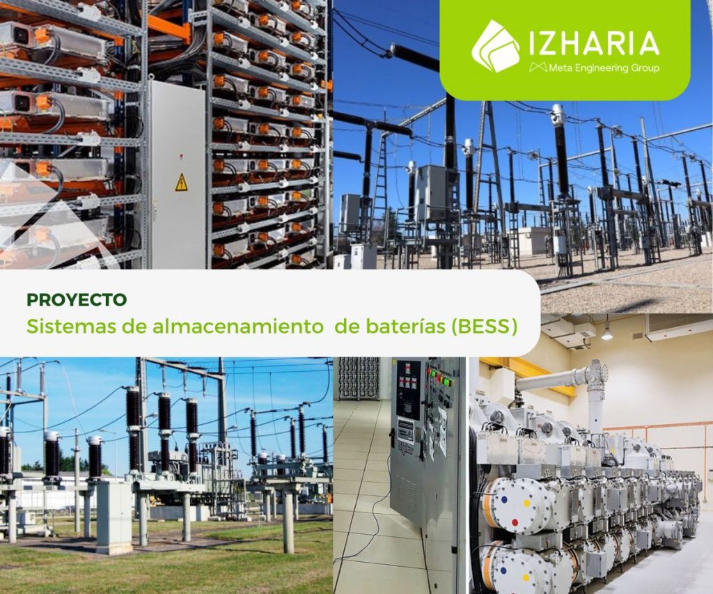 sistemas de almacenamiento de baterías (BESS) – Izharia